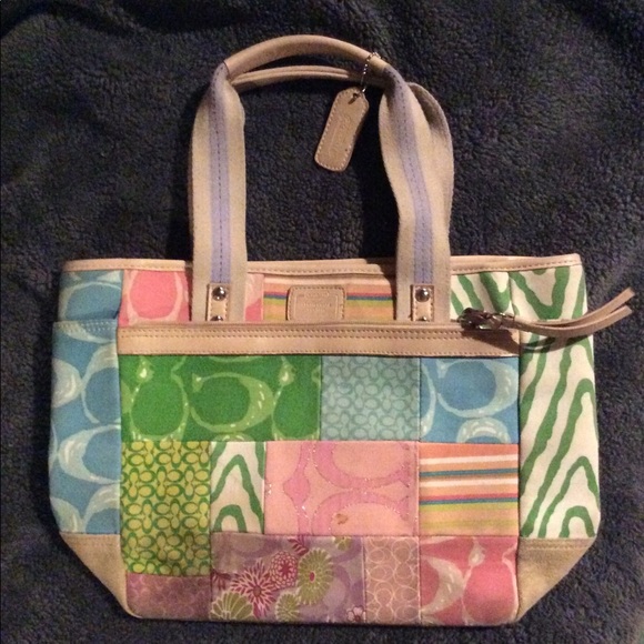 Coach | Bags | Vintage Coach Patchwork Tote | Poshmark